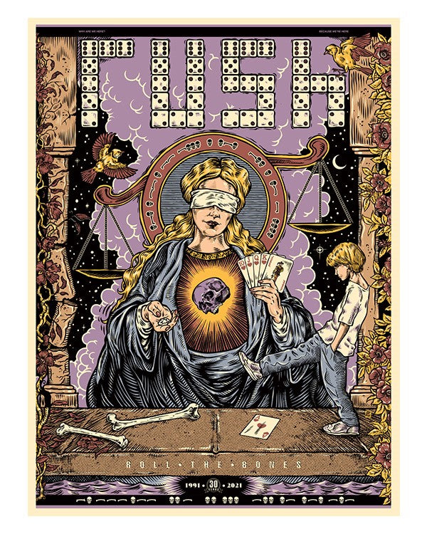 RUSH - 30th Anniversary Poster - NOW ITS DARK EDITION – Ben Brown